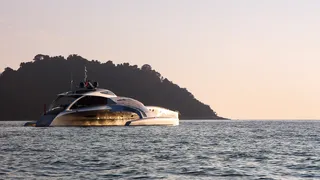 On board with Anto Marden, owner of trimaran superyacht Adastra